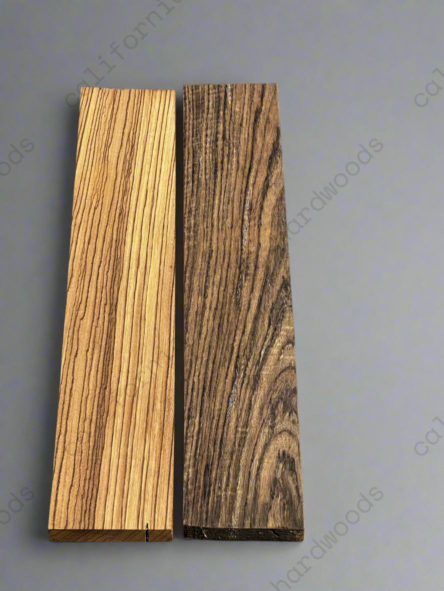 Zebra wood and Ovangkol cutting boards pack – California Exotic Hardwoods