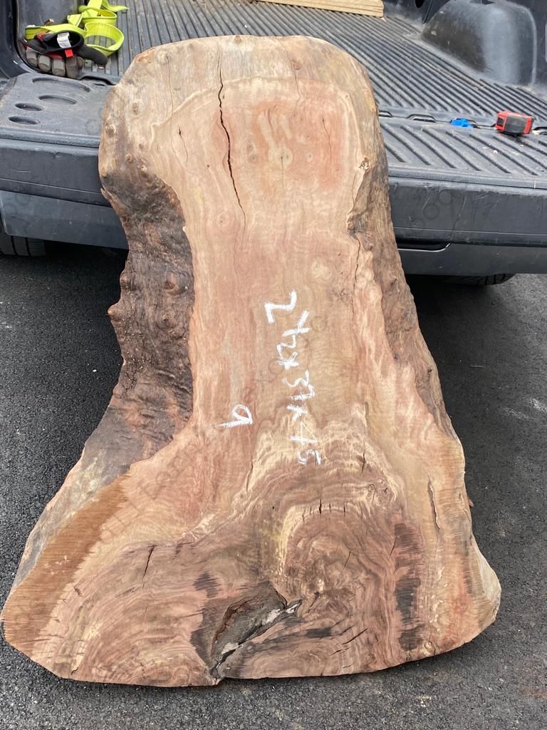 Claro Walnut Burls# No.9 (Bell Shaped) – California Exotic Hardwoods