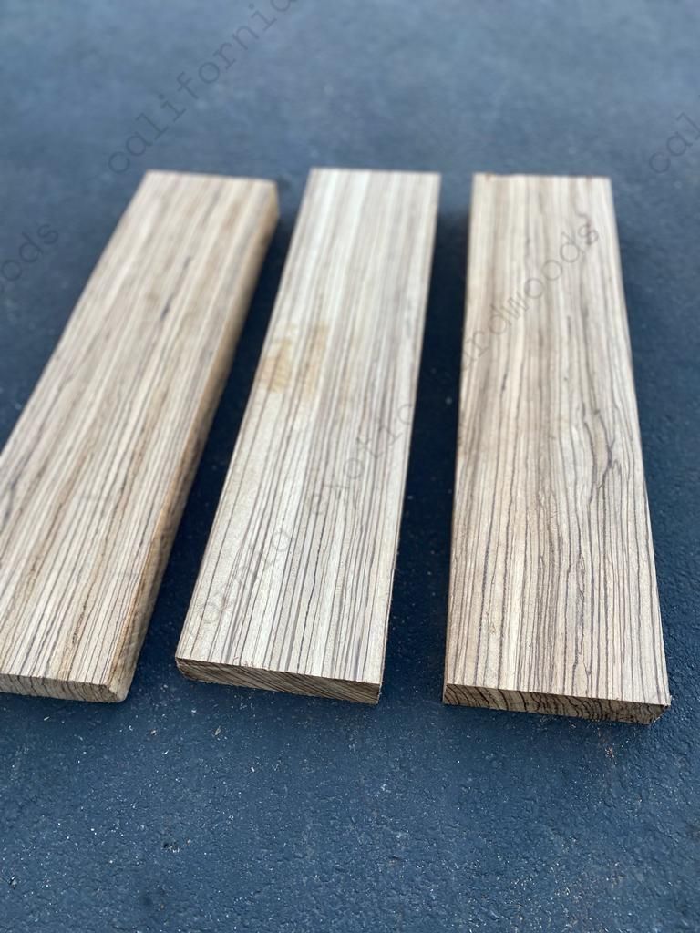 Buy Zebra wood 3/4 lumber bundle pack – California Exotic Hardwoods
